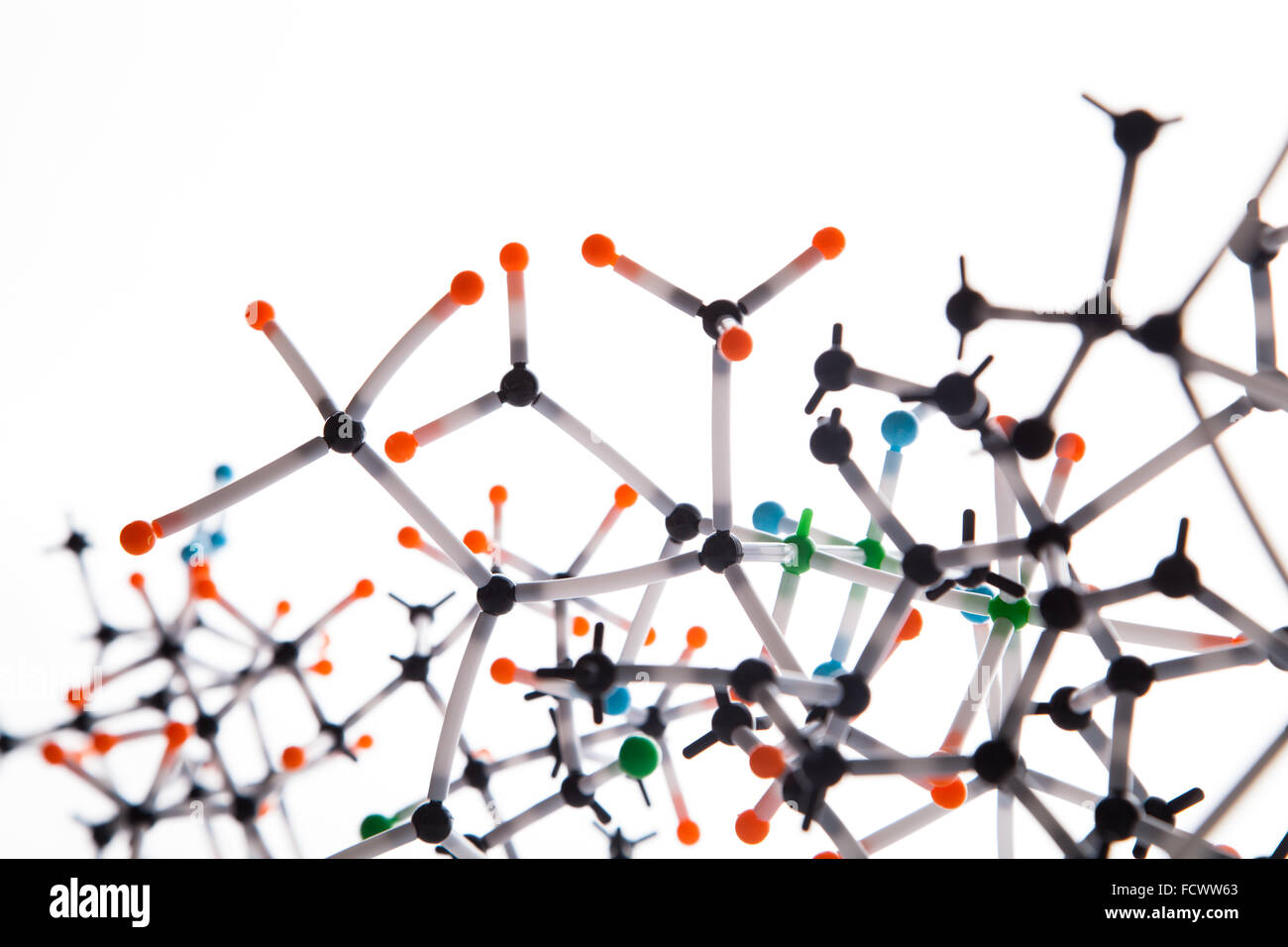 Abstract molecular structure Stock Photo - Alamy