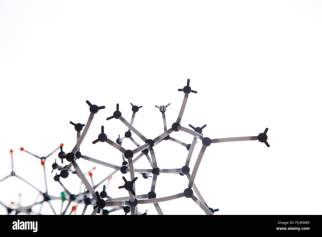 Abstract molecular structure Stock Photo - Alamy