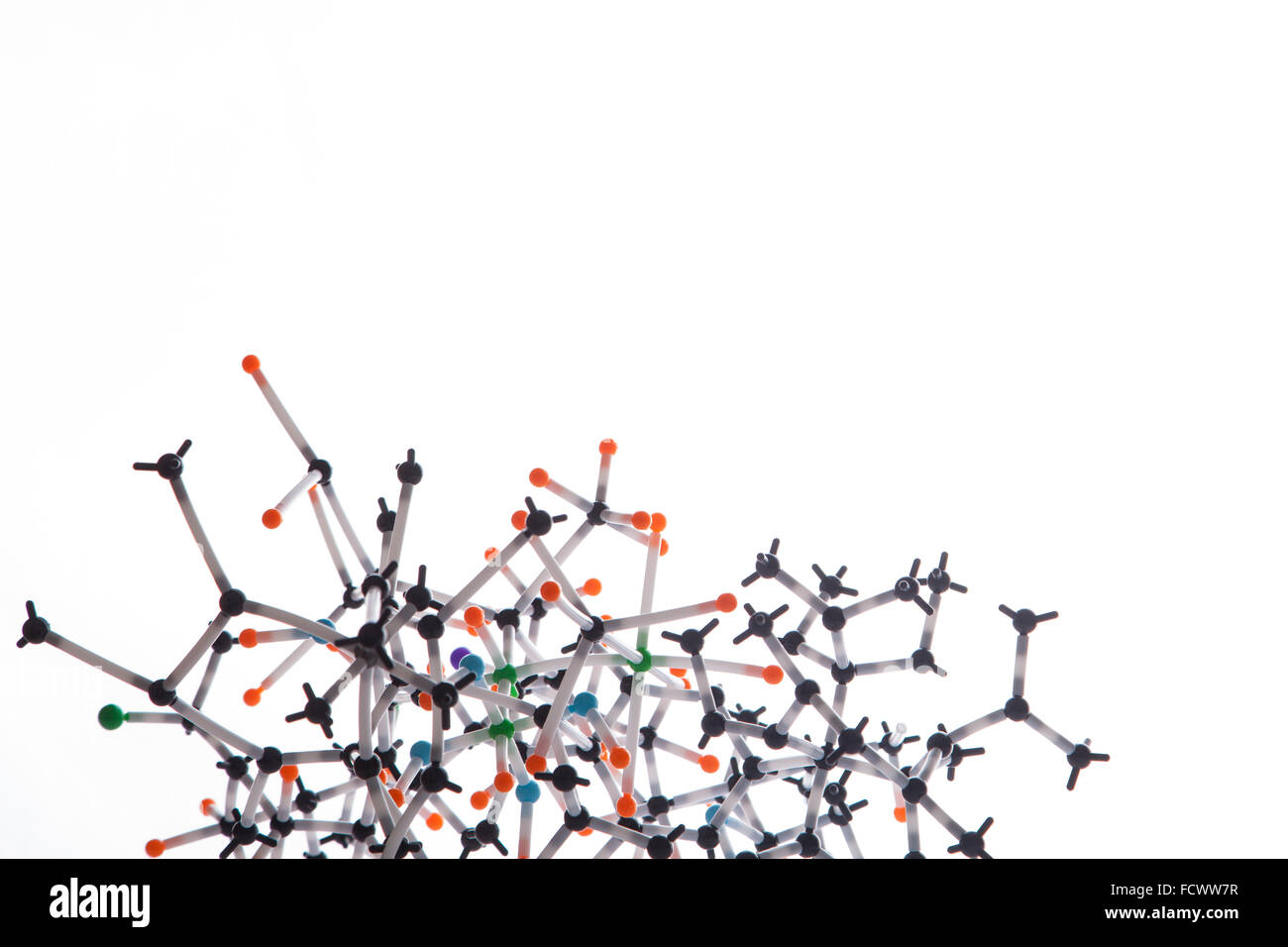 Abstract molecular structure Stock Photo - Alamy