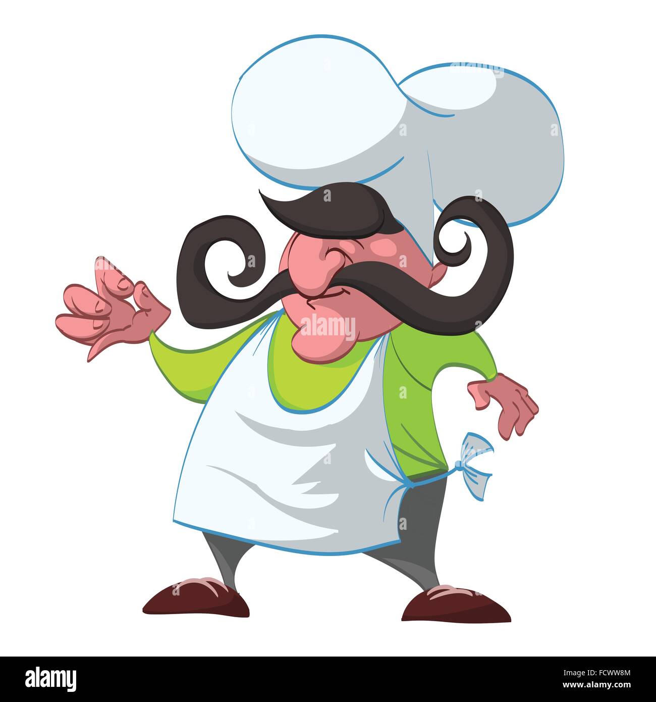 Chef cartoon hi-res stock photography and images - Alamy
