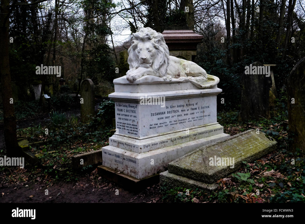 Abney Park Cemetery Stock Photo - Alamy