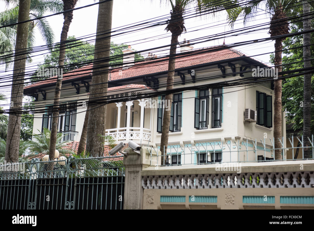 Colonial Building in Hanoi Stock Photo - Alamy