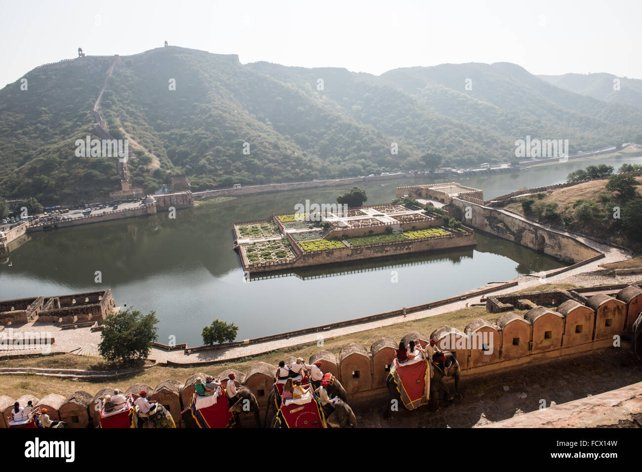 Magnificent Amber Fort Stock Photo - Alamy