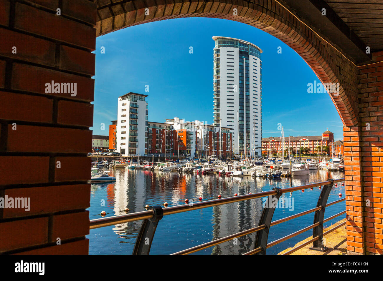 SWANSEA MARINA, SWANSEA, WALES, U.K Stock Photo - Alamy