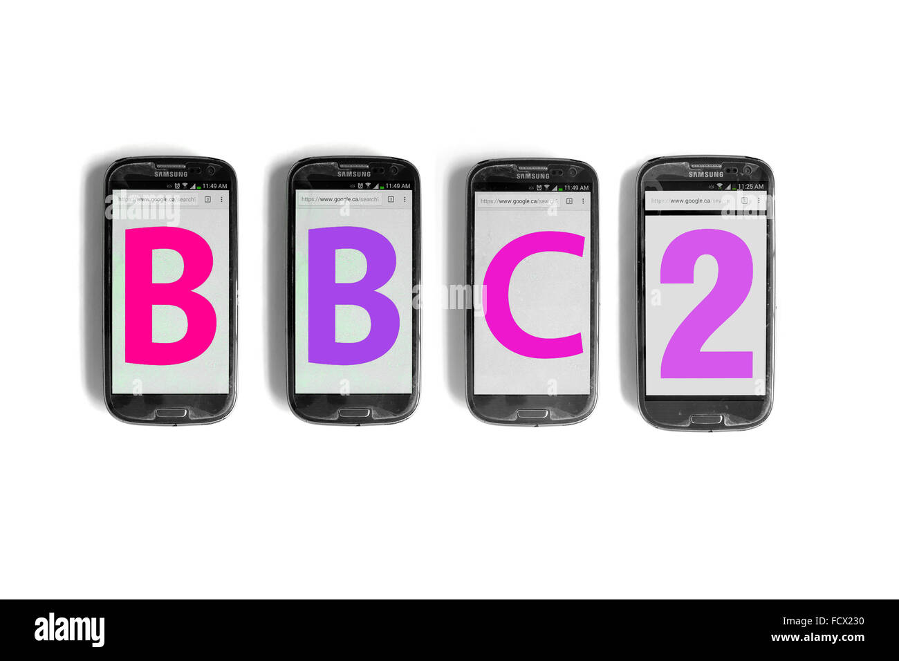 Bbc2 Cut Out Stock Images & Pictures - Alamy