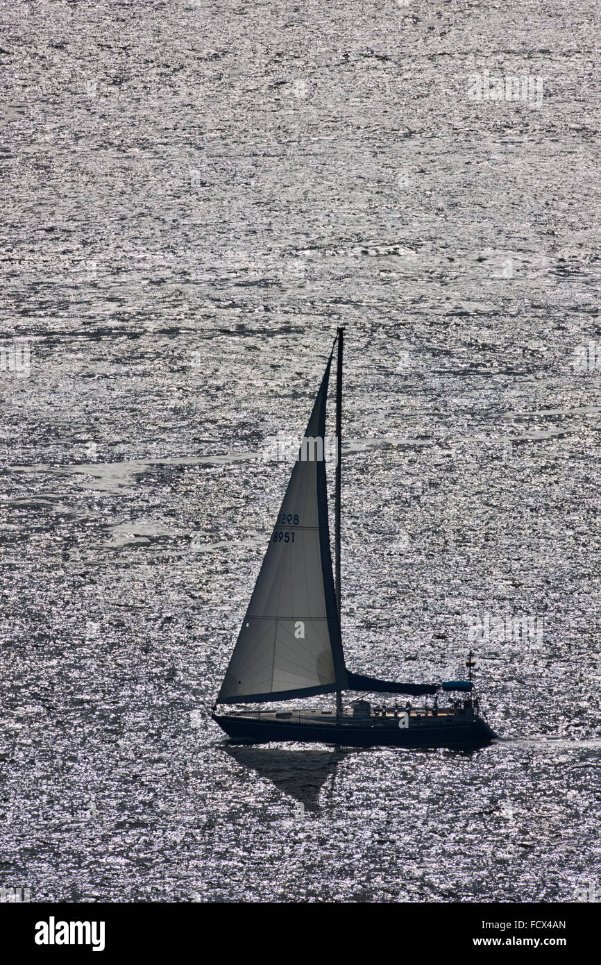 Sailing in San Francisco bay area, California Stock Photo - Alamy