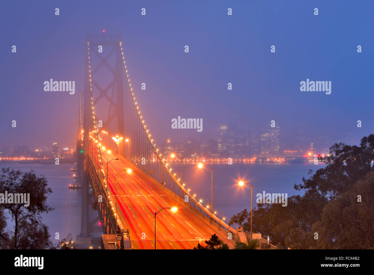 Bay Bridge in San Francisco, California Stock Photo - Alamy