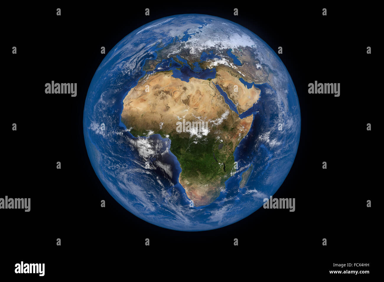 Nasa From Earth With No Clouds