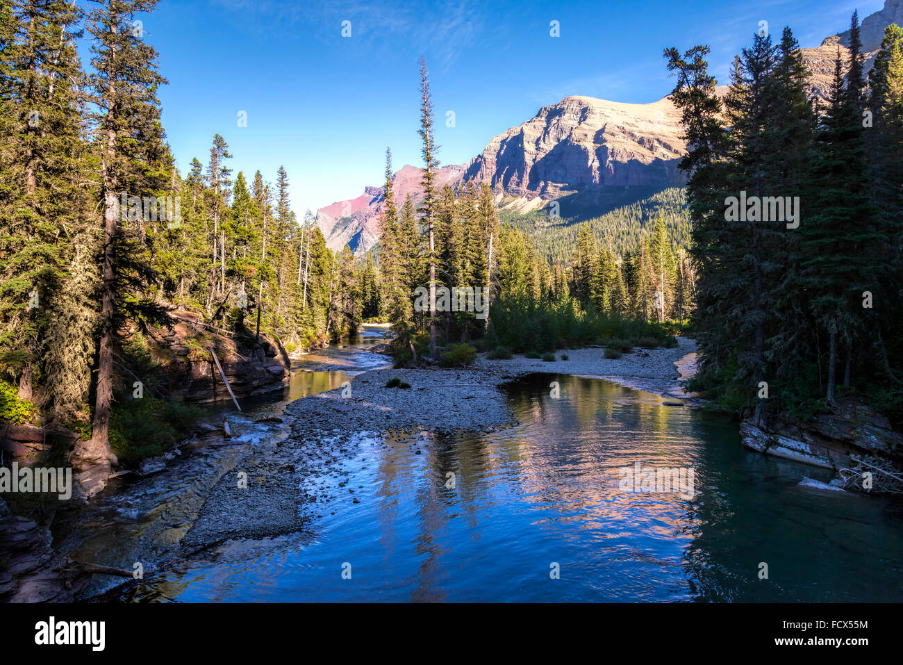 Saint Mary River Stock Photo - Alamy