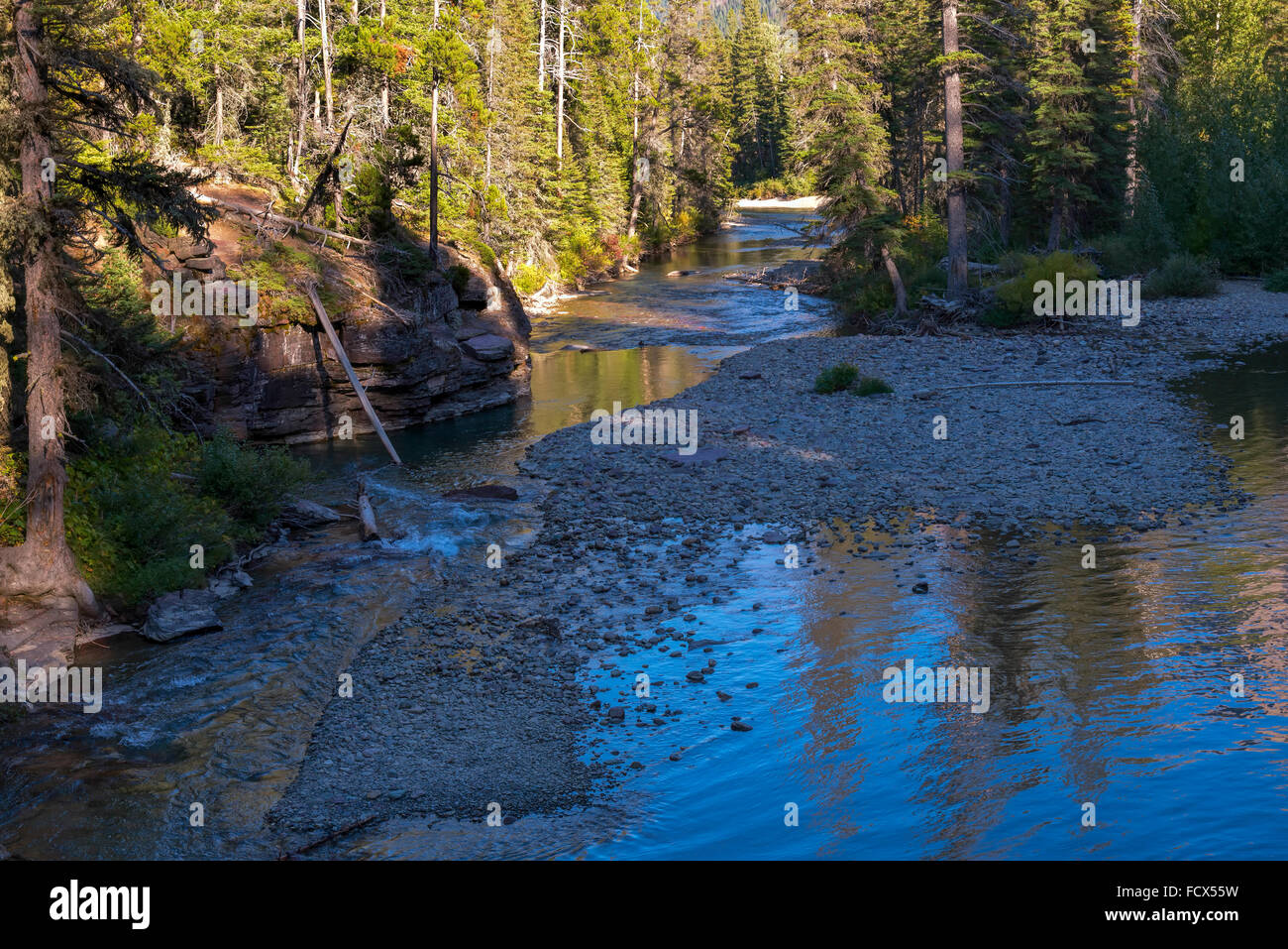 Saint Mary River Stock Photo - Alamy