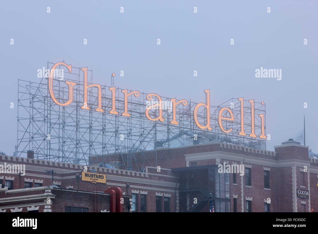 Ghirardelli chocolate factory hi-res stock photography and images - Alamy
