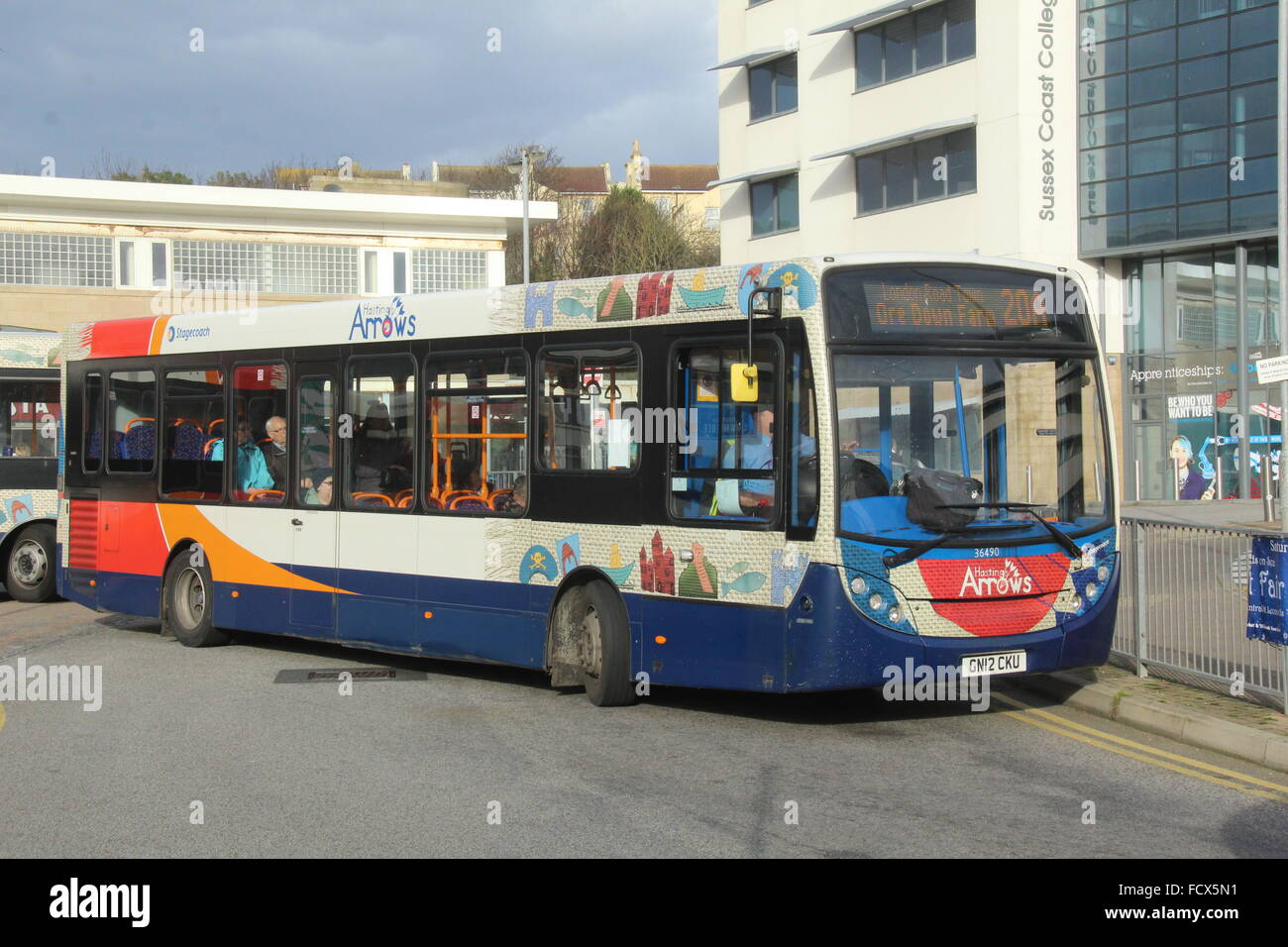 ADL ALEXANDER DENNIS ENVIRO 200 SINGLE DECK BUS NEW IN 2015 TO ...