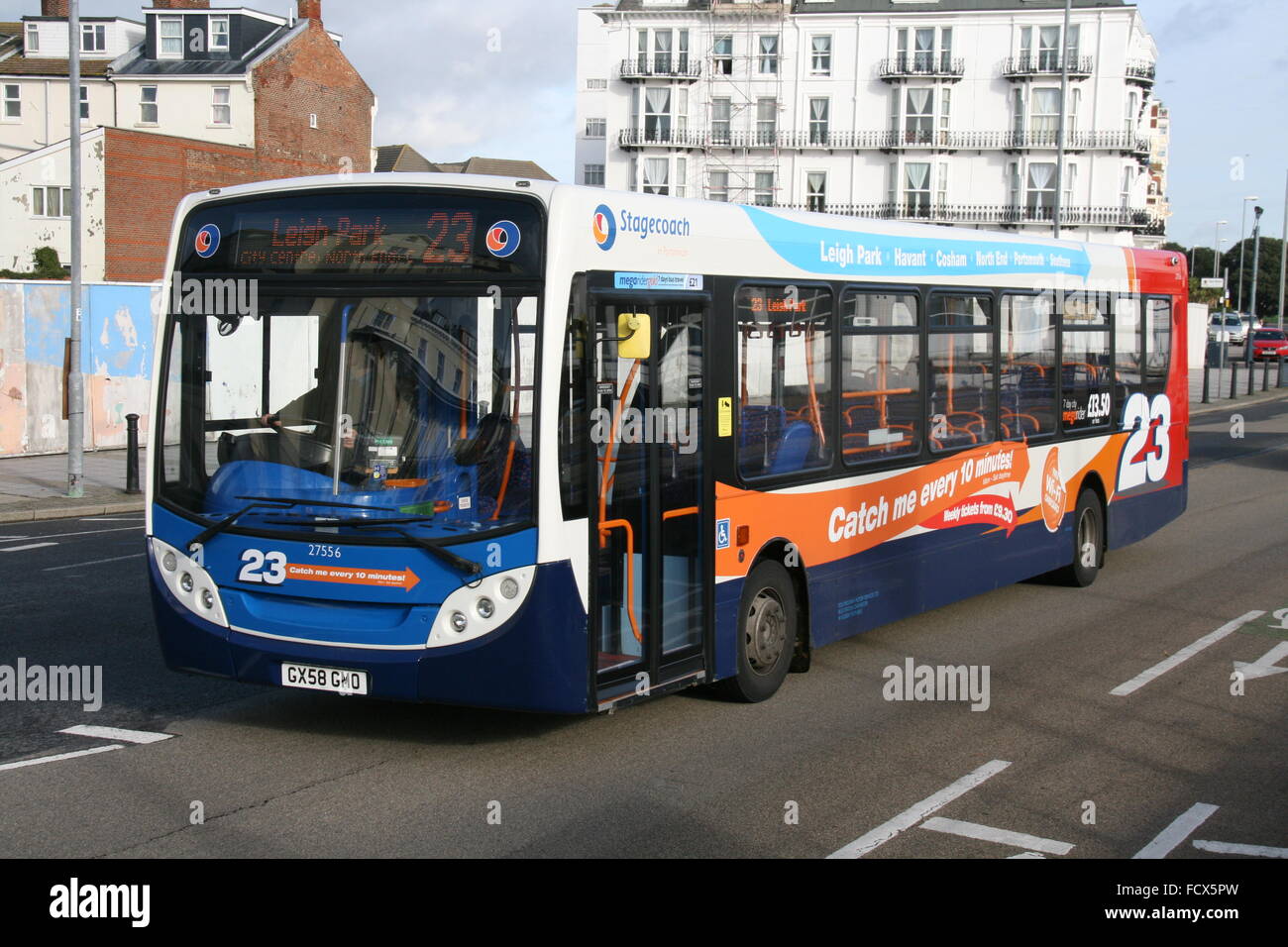 ALEXANDER DENNIS ADL ENVIRO BUS OPERATED BY STAGECOACH Stock Photo - Alamy