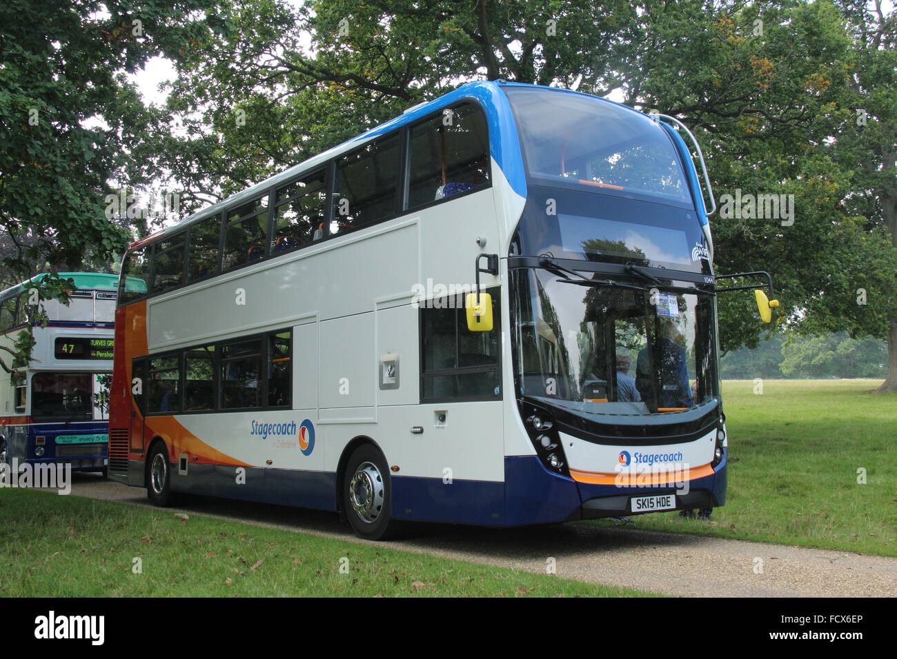 ALEXANDER DENNIS ENVIRO 400 DOUBLE DECK ADL BUS OF STAGECOACH IN ...
