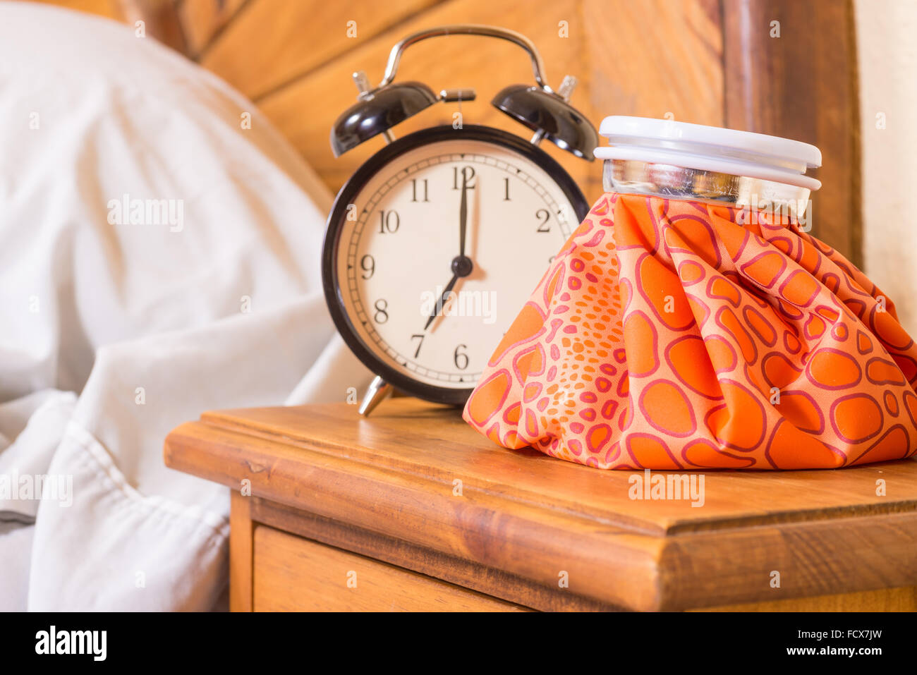 Waking up with a hangover, a party aftermath concept Stock Photo - Alamy