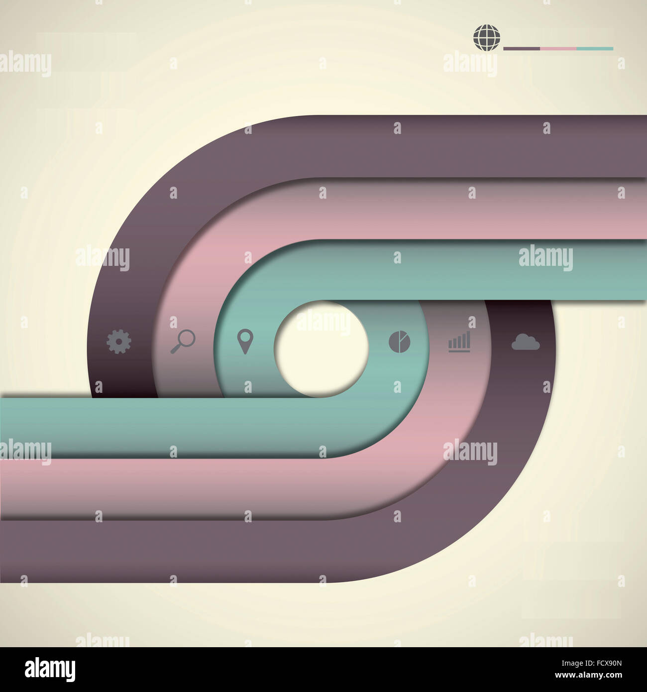Infographic datum graphs icons hi-res stock photography and images - Alamy