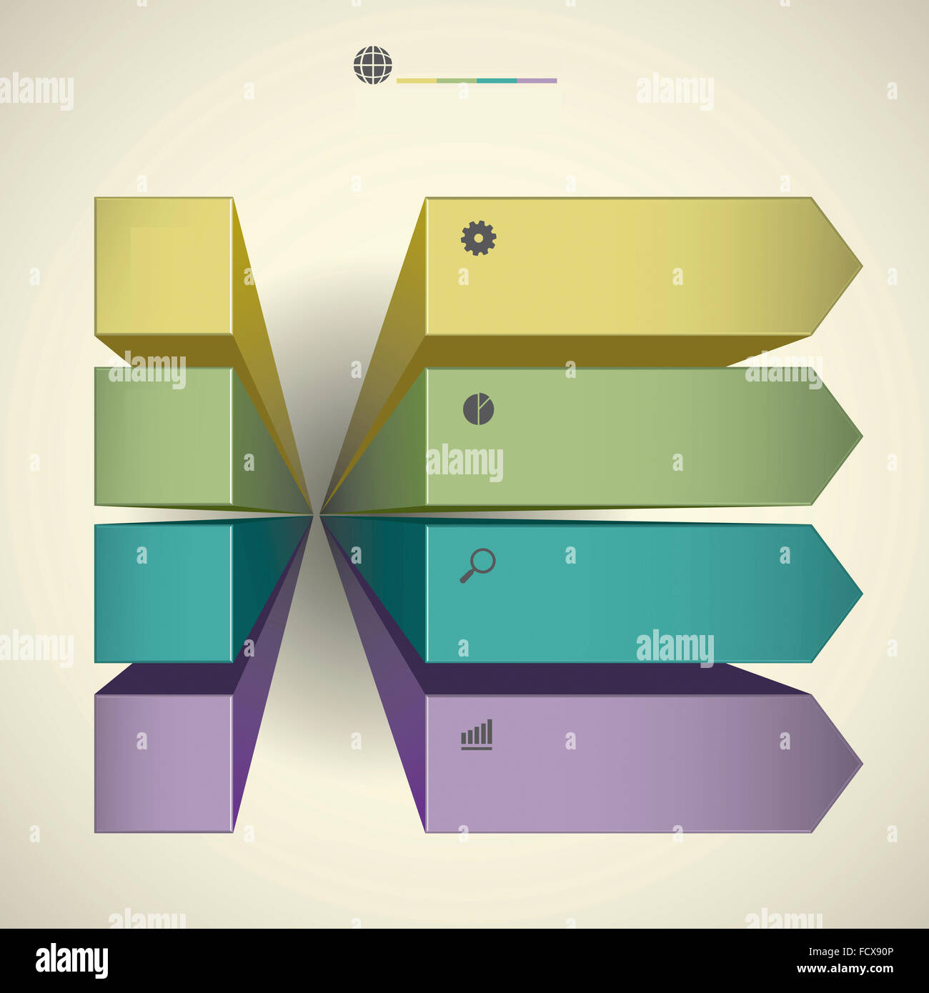 Infographic datum graphs icons hi-res stock photography and images - Alamy