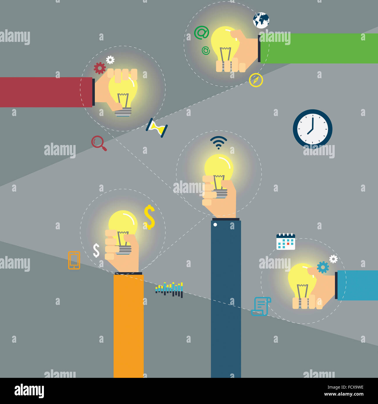 Business finance and industry illustrations hi-res stock photography ...