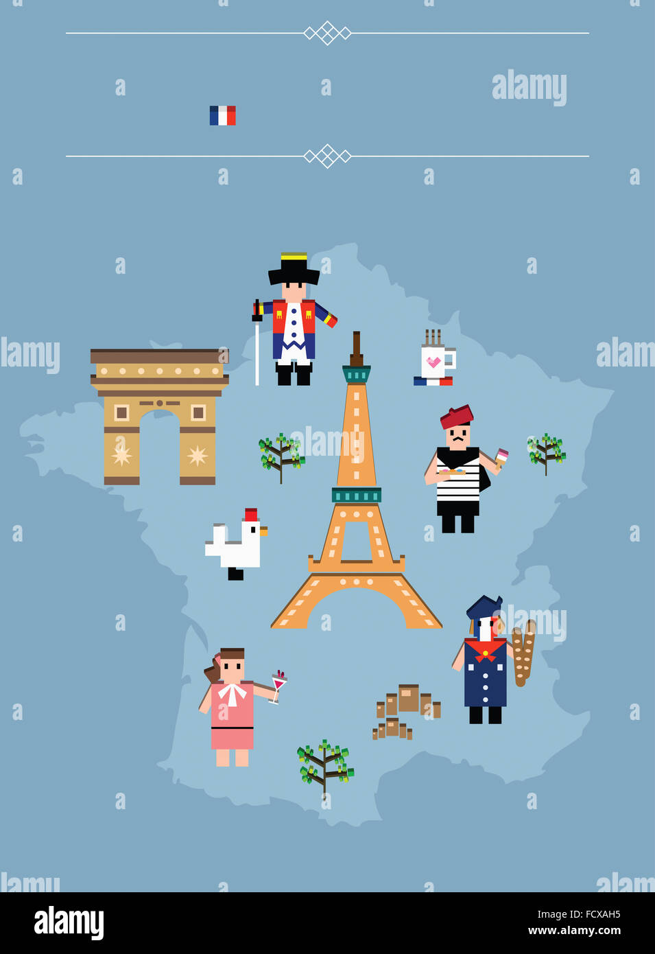 Global landmarks in france hi-res stock photography and images - Alamy