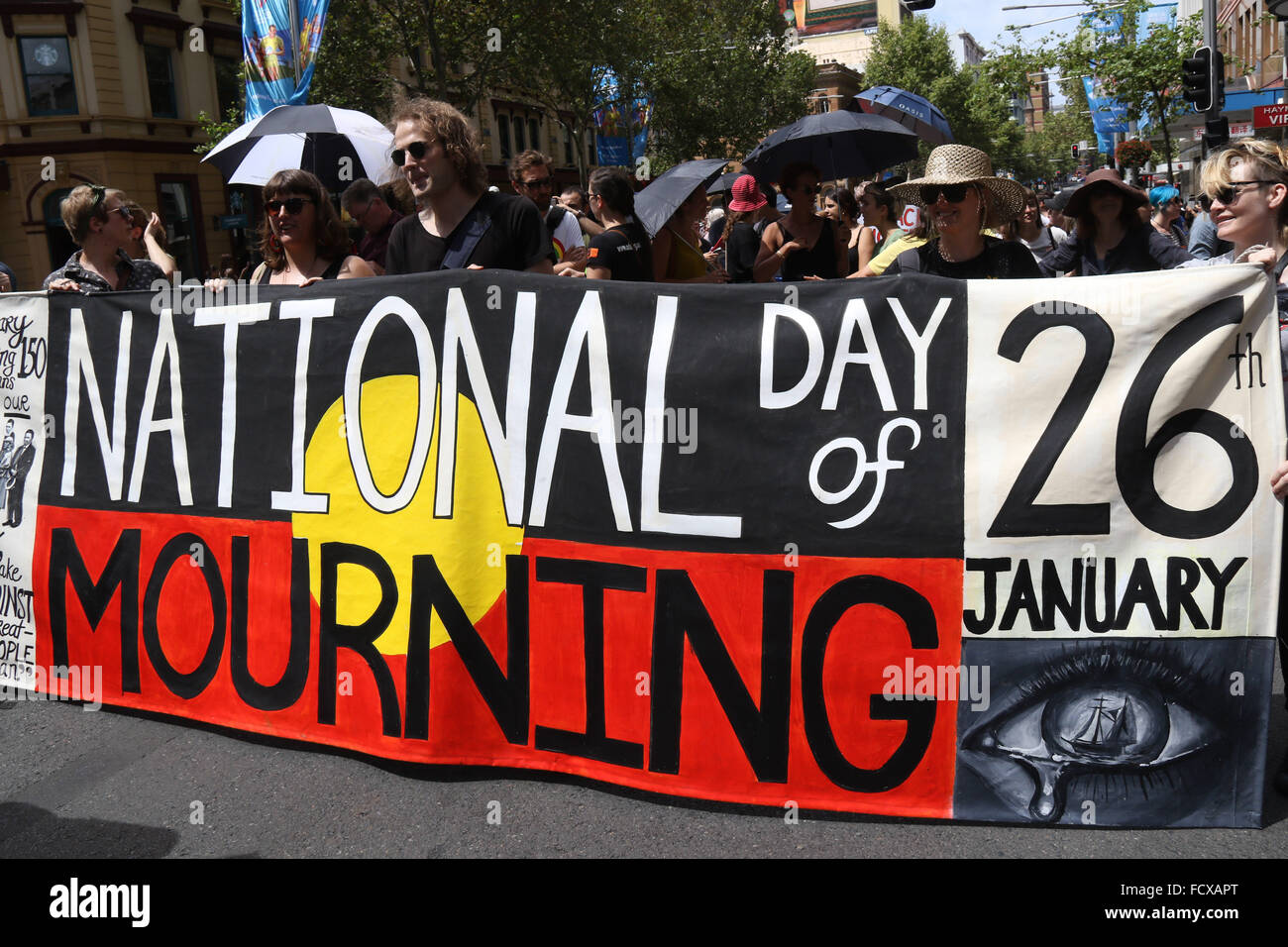 Sydney, Australia. 26 January 2016. Aboriginal people and their ...
