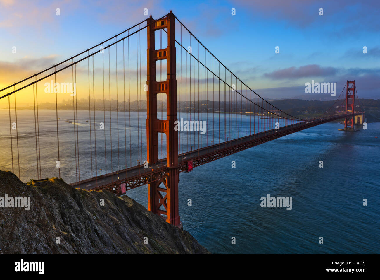 Golden Gate Bridge, California, San Francisco Stock Photo - Alamy