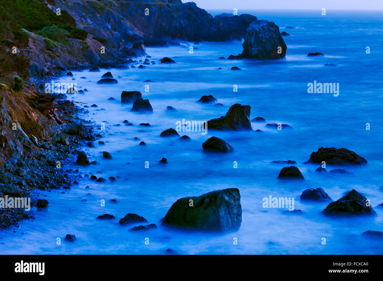 Lands end shore line, San Francisco, California Stock Photo - Alamy