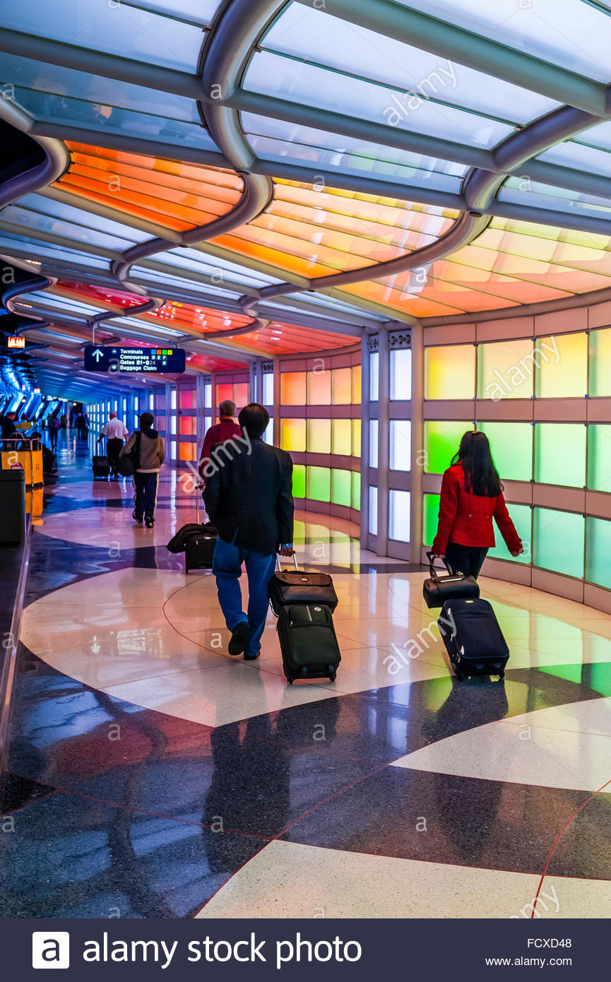 Terminal United Ohare Usa Stock Photos & Terminal United Ohare Usa ...