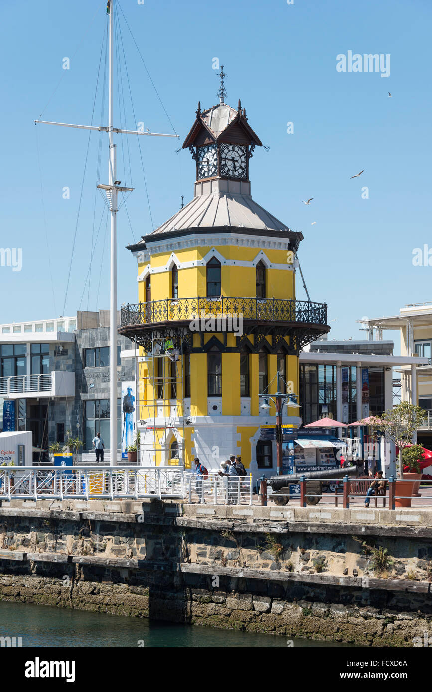 Victorian Clock Tower, Victoria & Albert Waterfront, Cape Town, Western ...