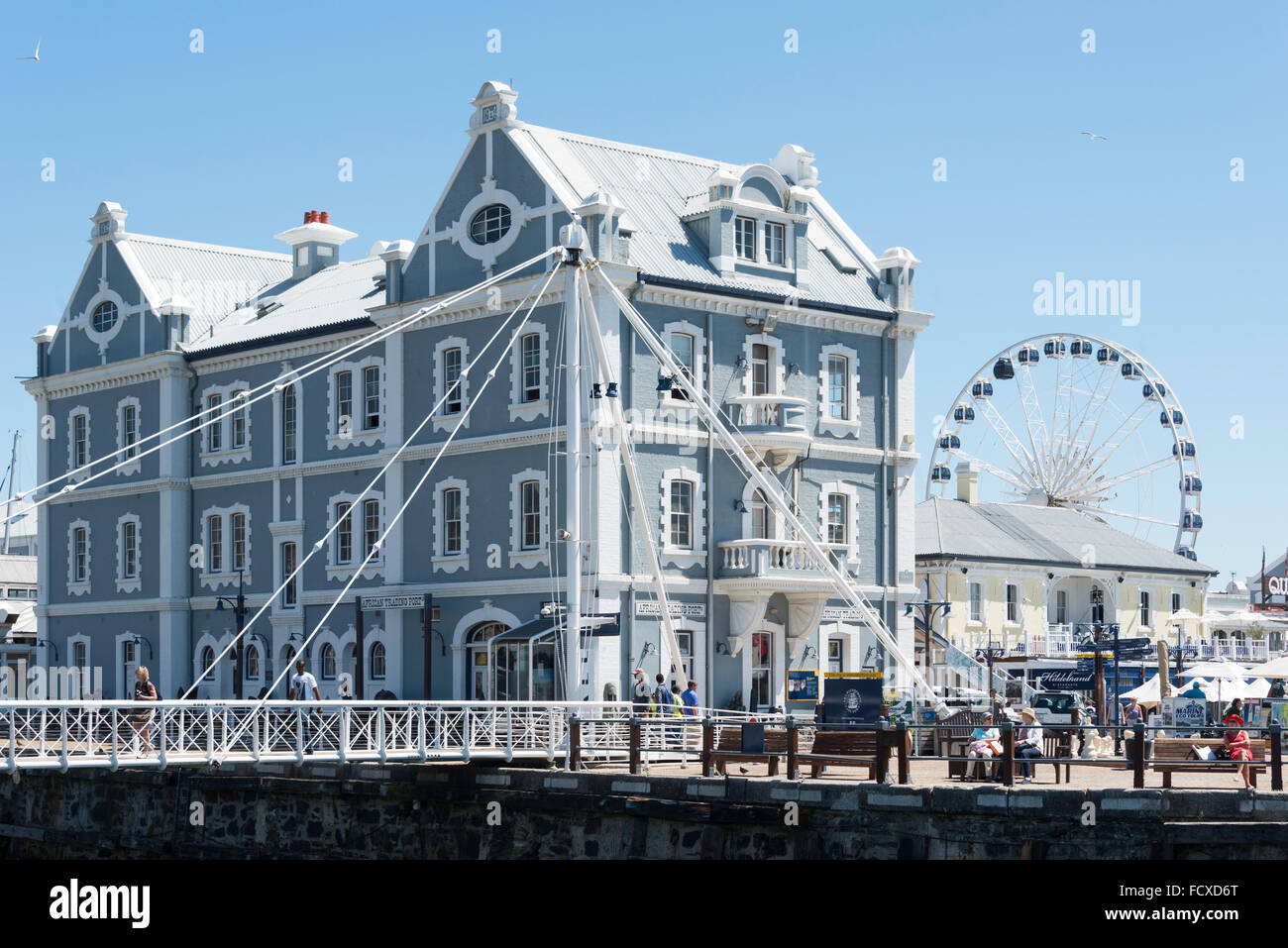 African Trading Post building and 'Cape Wheel', Victoria & Albert ...