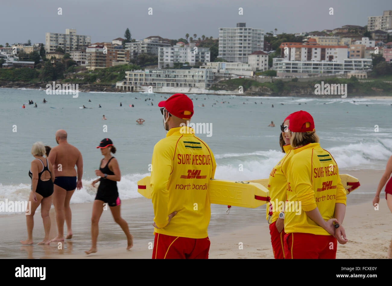 Lifeguards on bondi beach hi-res stock photography and images - Alamy