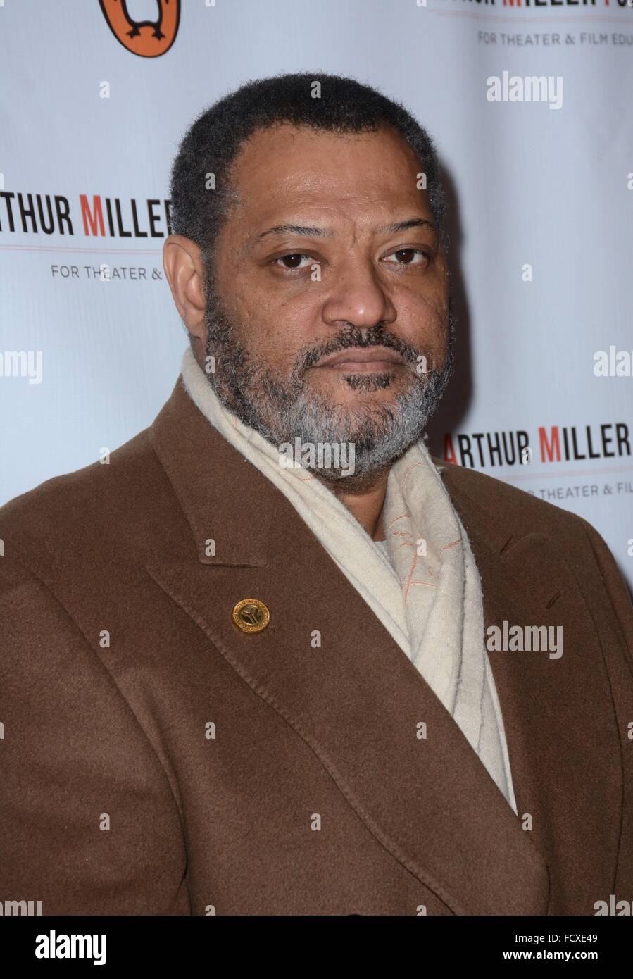 New York, NY, USA. 25th Jan, 2016. Laurence Fishburne at arrivals for ...