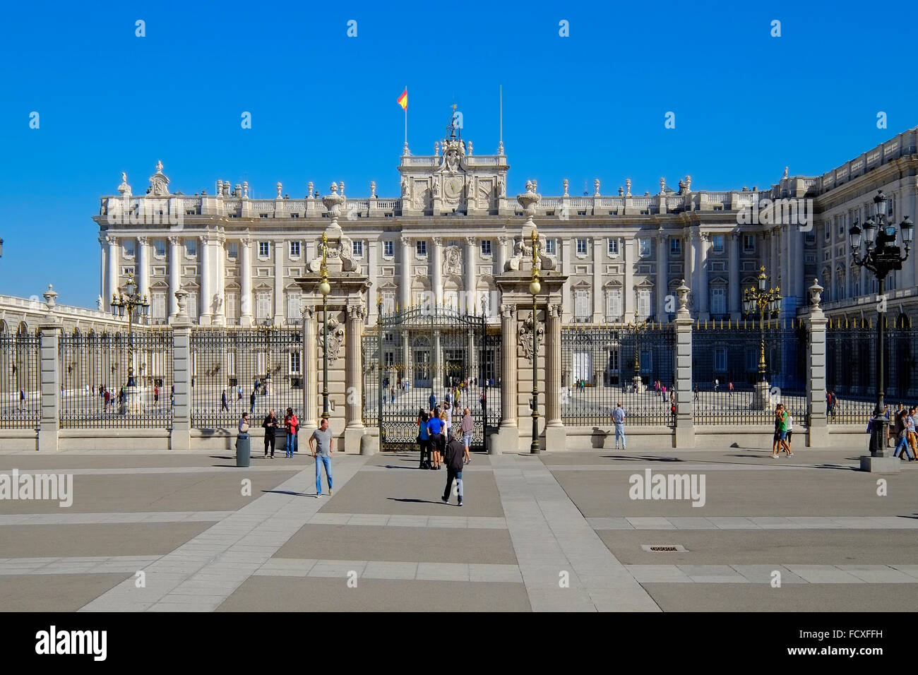 Palacio Real Royal Palace Madrid Spain ES Stock Photo - Alamy