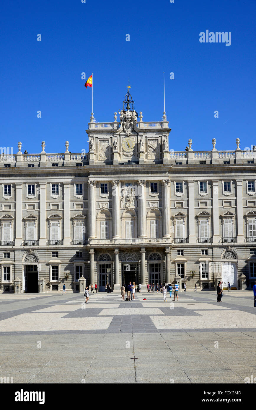 Palacio Real Royal Palace Madrid Spain ES Stock Photo - Alamy