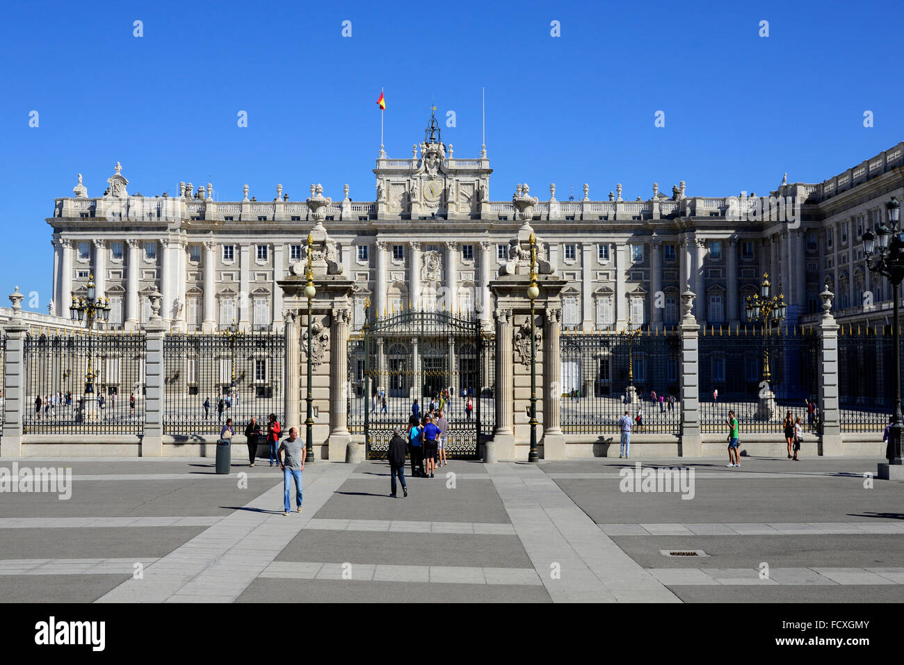 Palacio Real Royal Palace Madrid Spain ES Stock Photo - Alamy