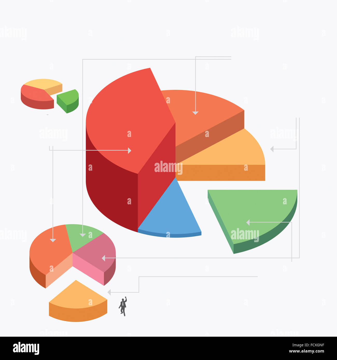 Infographic business datum graphs hi-res stock photography and images ...