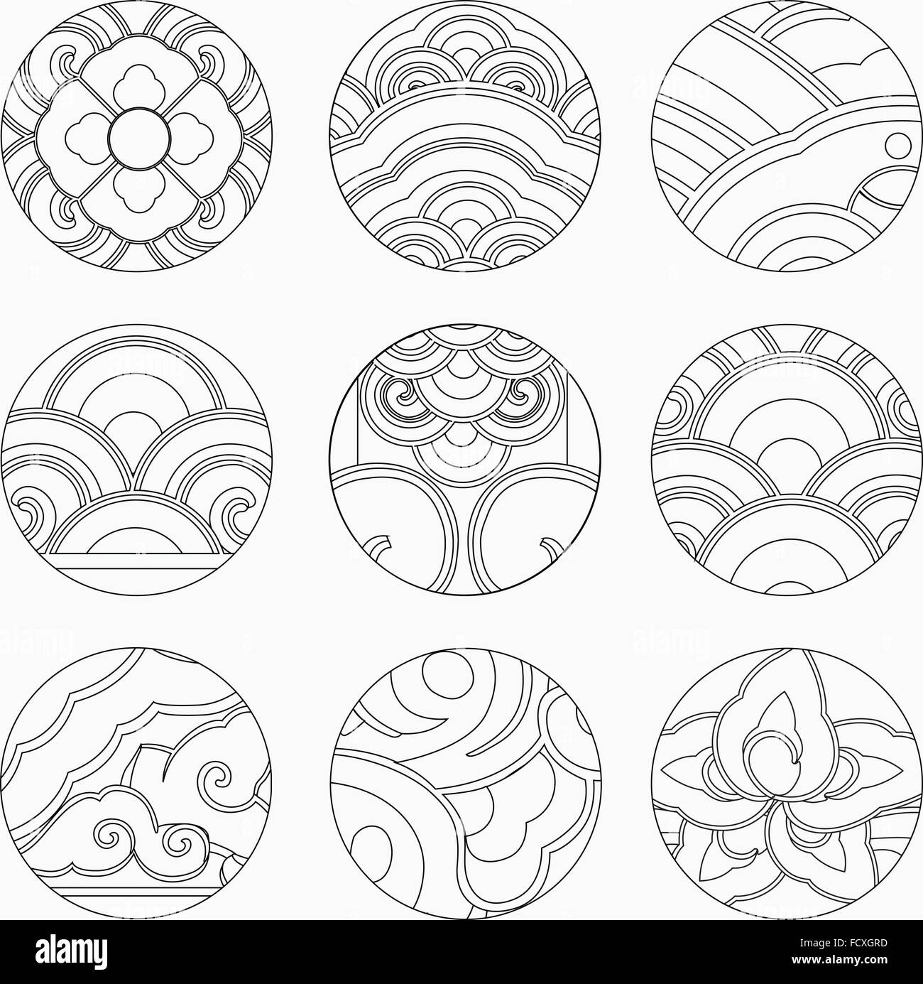 Traditional Korean Patterns High Resolution Stock Photography and ...