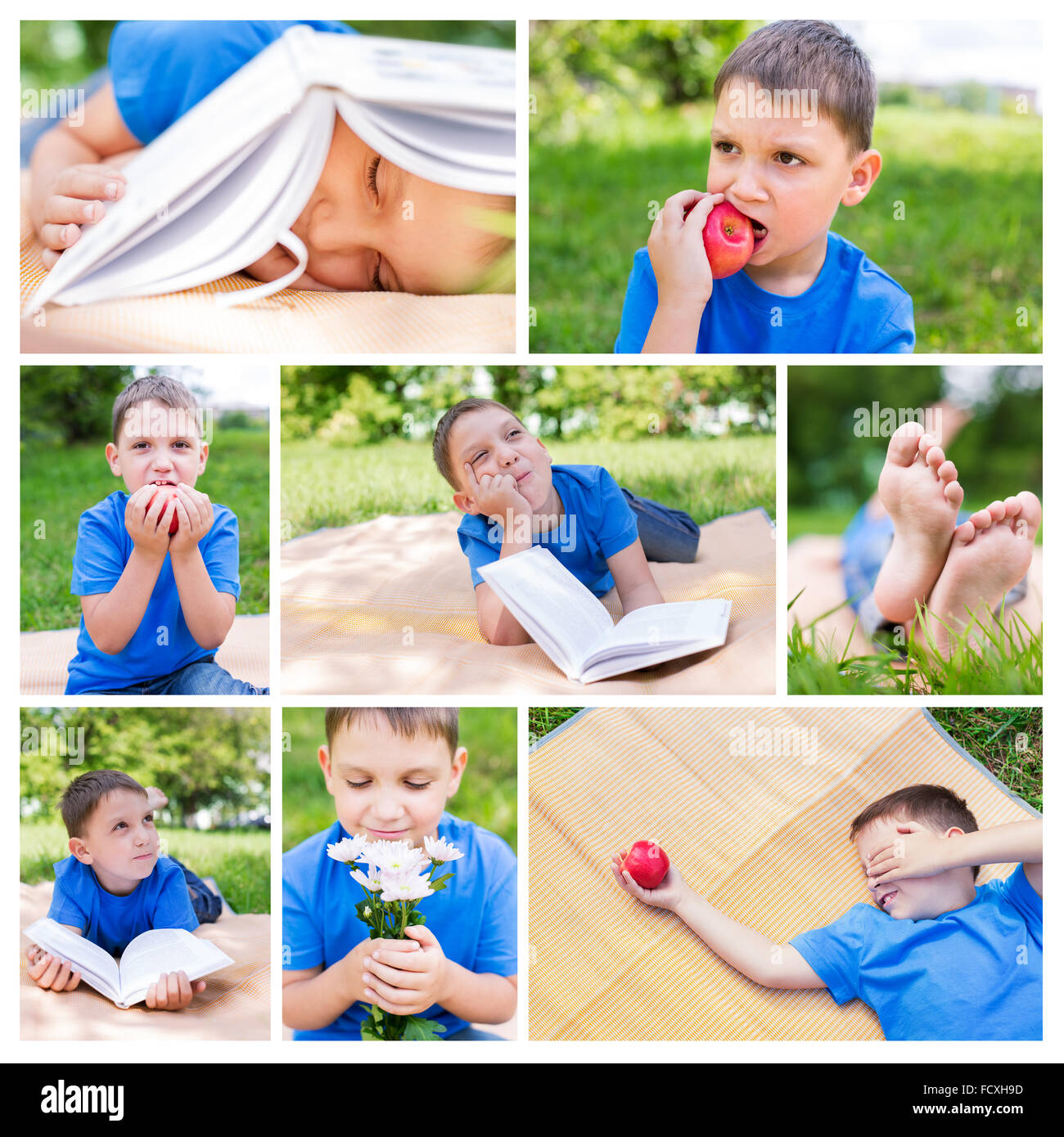 Childhood Collage High Resolution Stock Photography and Images - Alamy