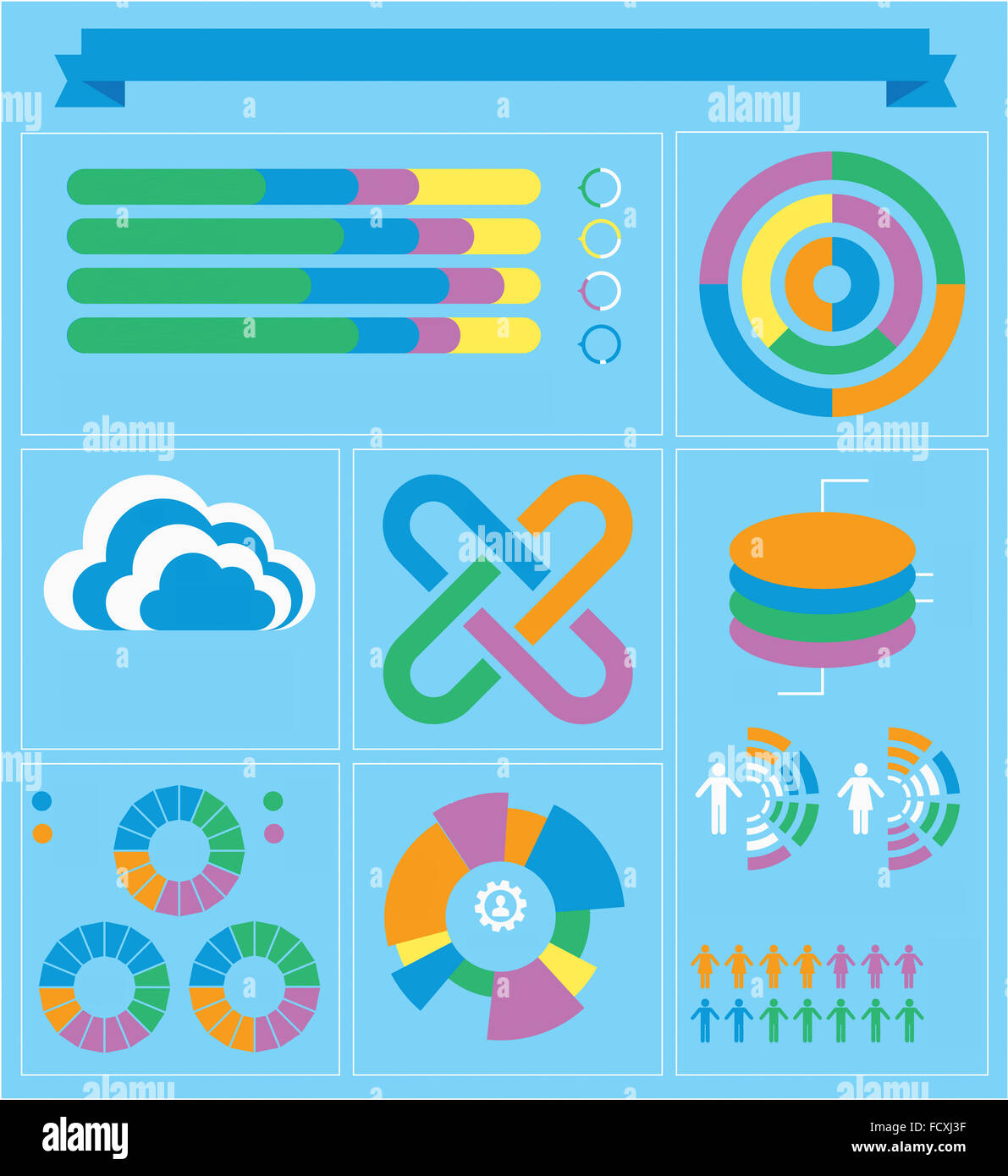 Ribbon diagrams hi-res stock photography and images - Alamy