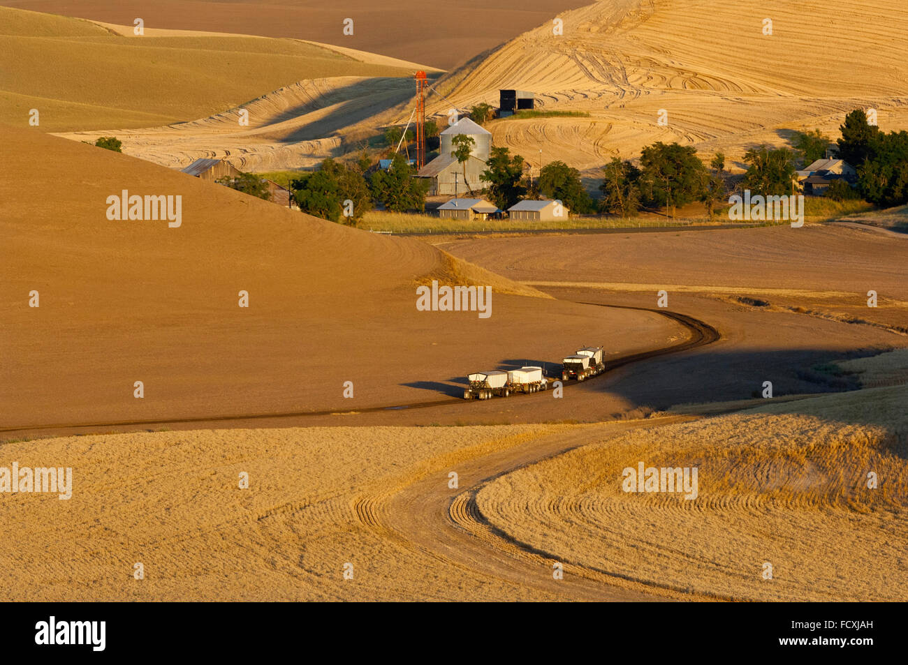 Grain trucks hi-res stock photography and images - Alamy