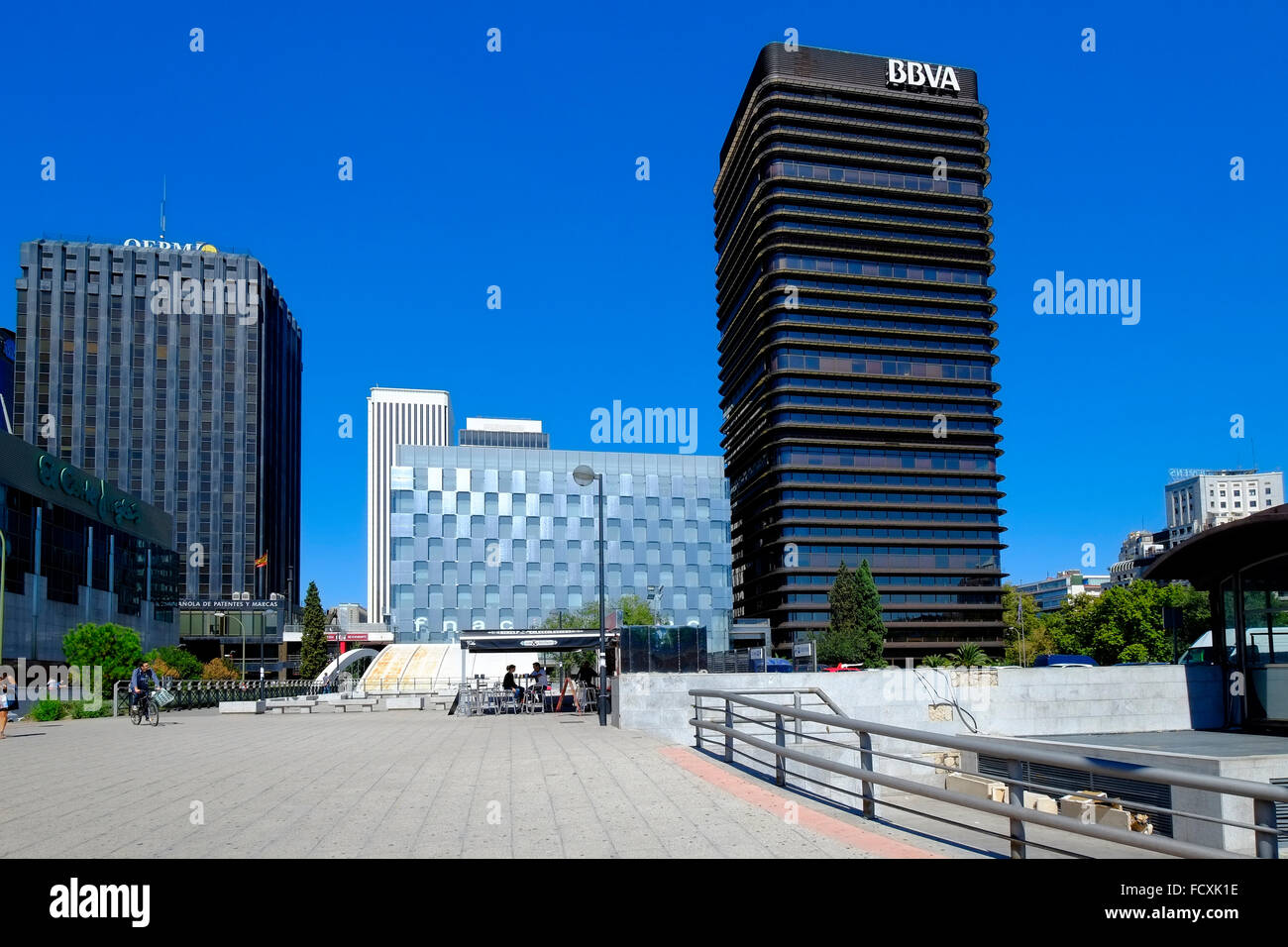 Madrid Business District Spain ES Stock Photo - Alamy