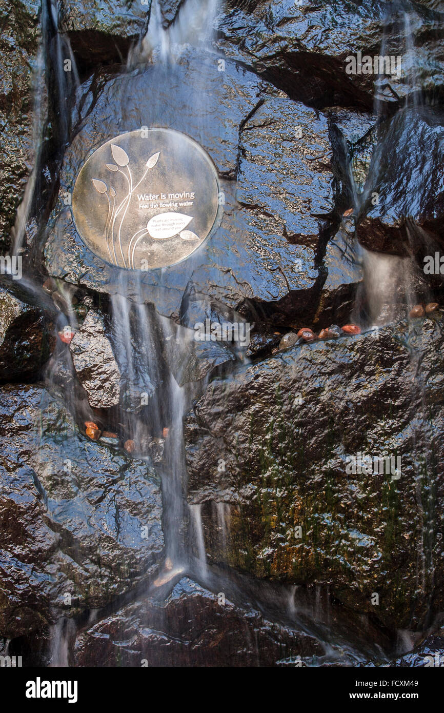 Garfield Park Conservatory Chicago IL waterfall feature sculpture ...