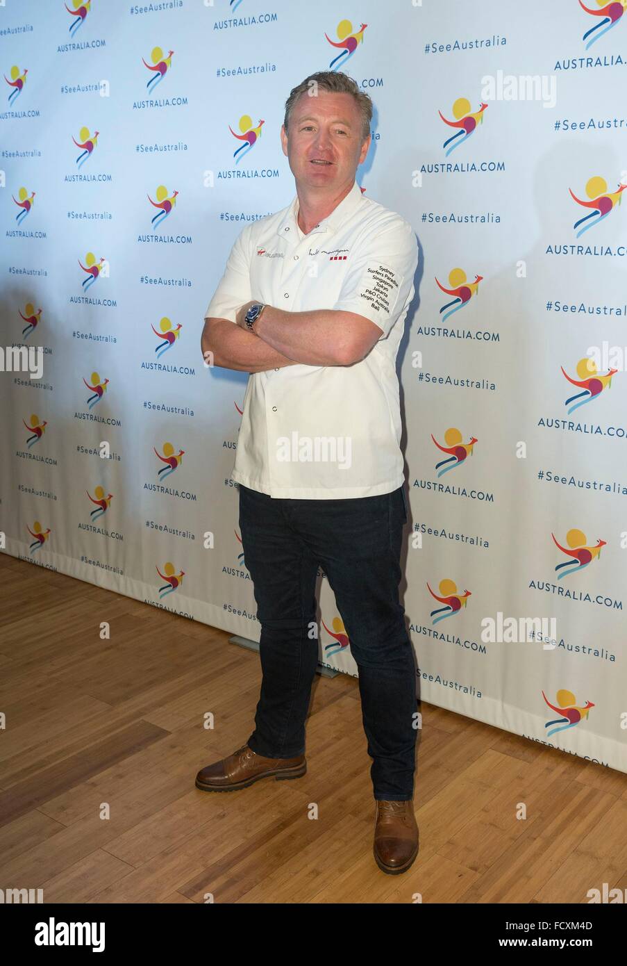 New York, NY, USA. 25th Jan, 2016. Luke Mangan in attendance for Chris ...