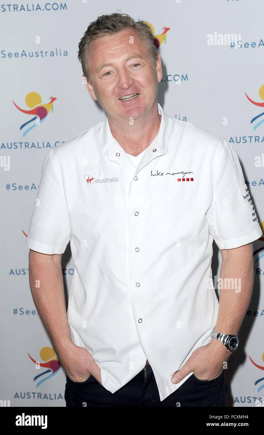 New York, NY, USA. 25th Jan, 2016. Luke Mangan in attendance for Chris ...