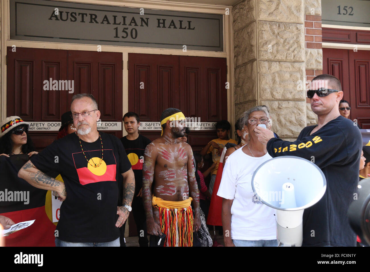 Sydney, Australia. 26 January 2016. Aboriginal people and their ...