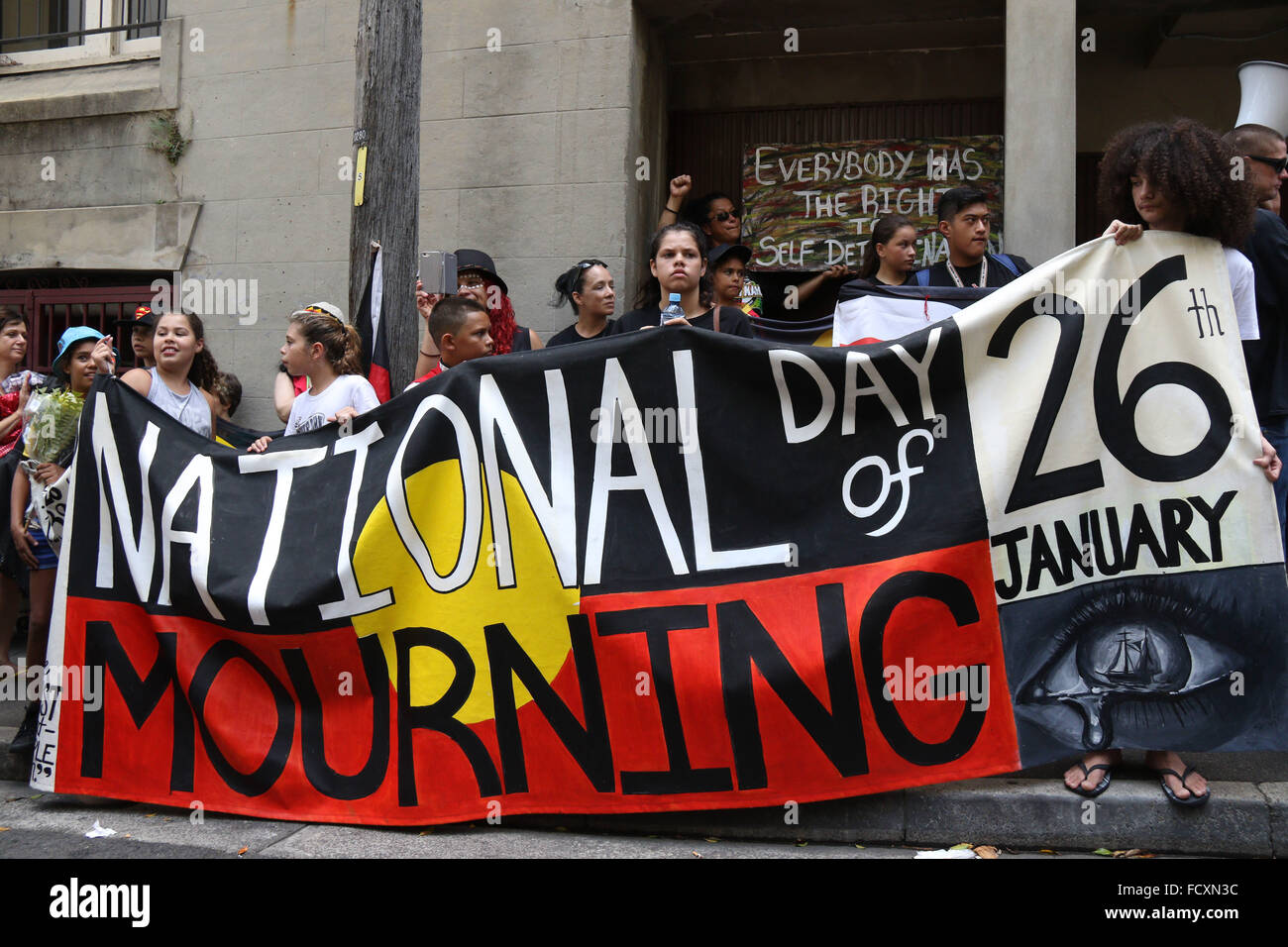 Sydney, Australia. 26 January 2016. Aboriginal people and their ...