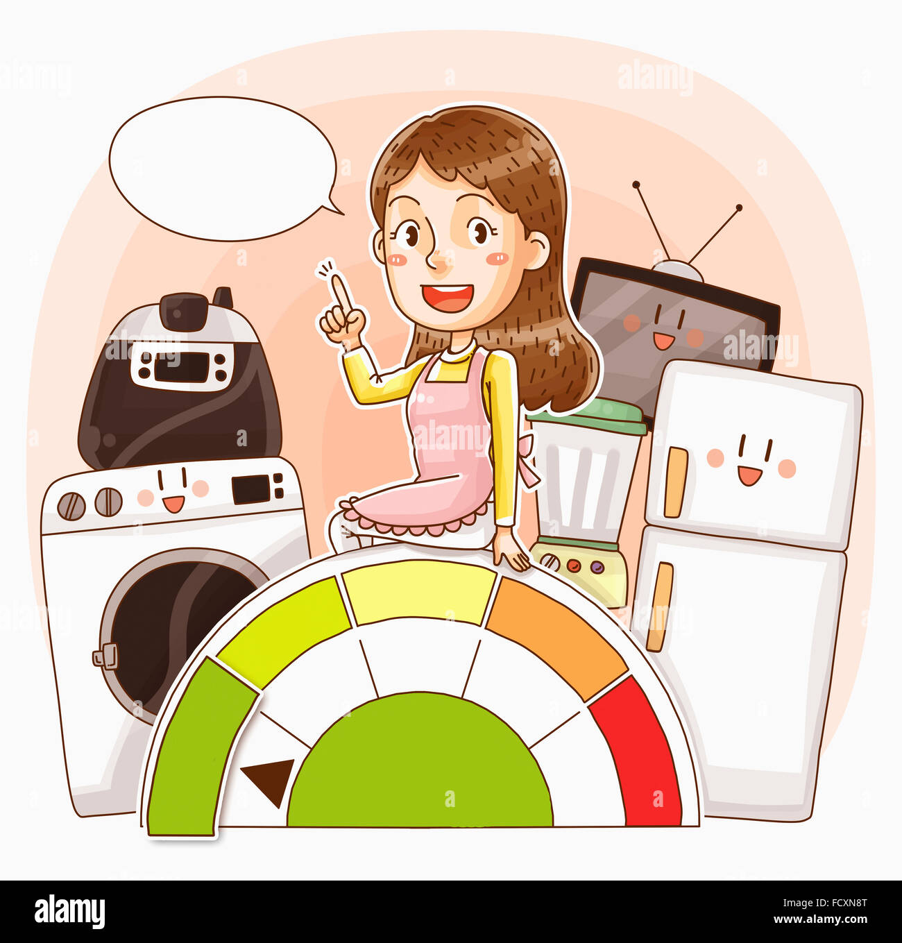 Campaign for saving electric energy Stock Photo - Alamy