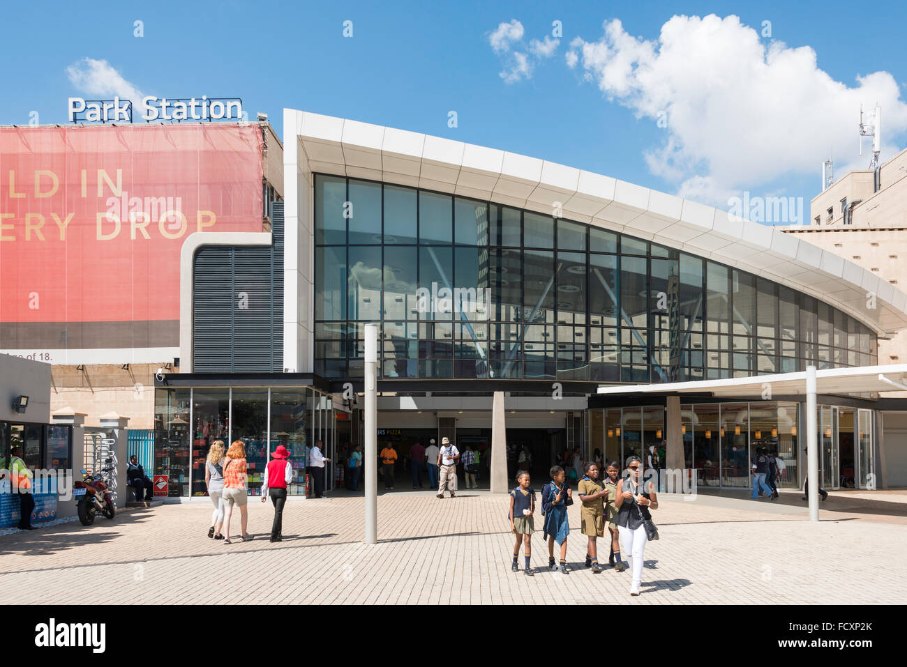 Entrance to Park Station, Johannesburg, City of Johannesburg Stock ...