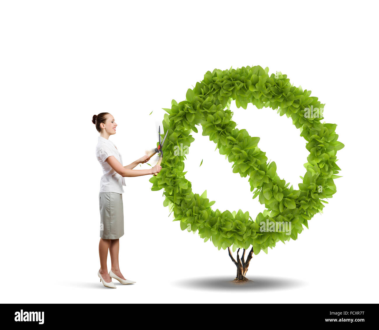 Prohibition hand sign in Cut Out Stock Images & Pictures - Alamy