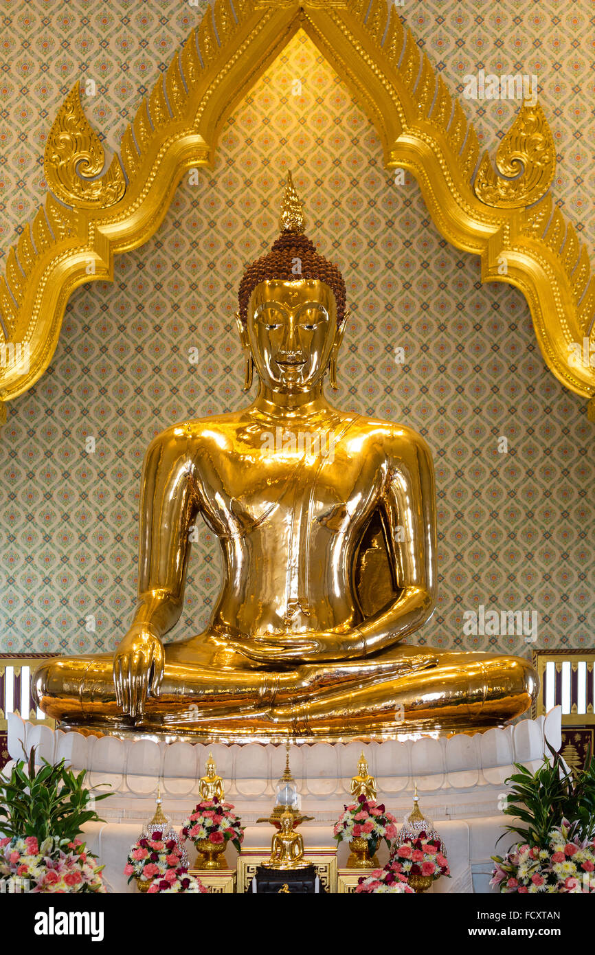 Wat Traimit Temple, Golden Buddha, Phra Maha Suwan Patimakon Phuttha ...