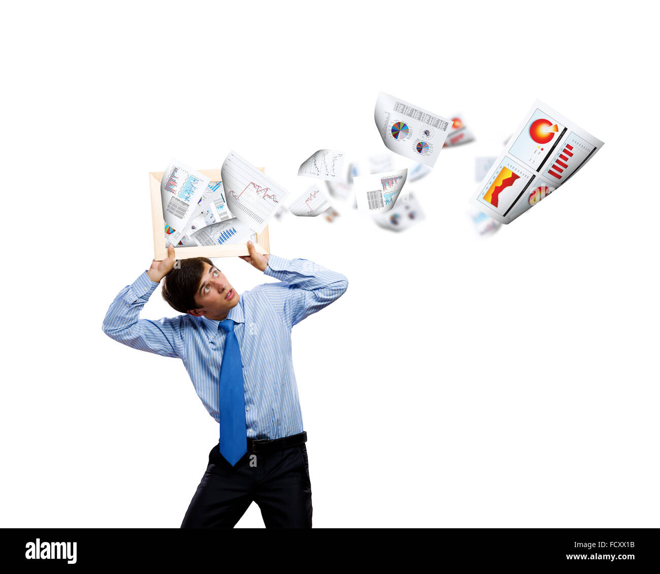 Flying papers hi-res stock photography and images - Alamy